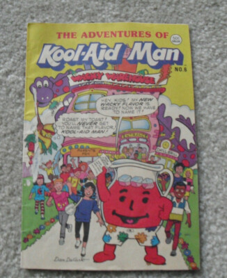 Vintage 1989 Adventures of Kool Aid Man #6 Comic Book | eBay