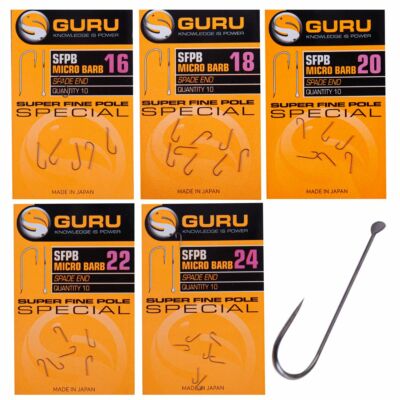 Guru Match & Coarse Fishing Super Fine Pole Special Hooks - All Sizes | eBay UK