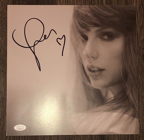 Taylor Swift Signed Autograph 12x12 TTPD Tortured Poets Department ...