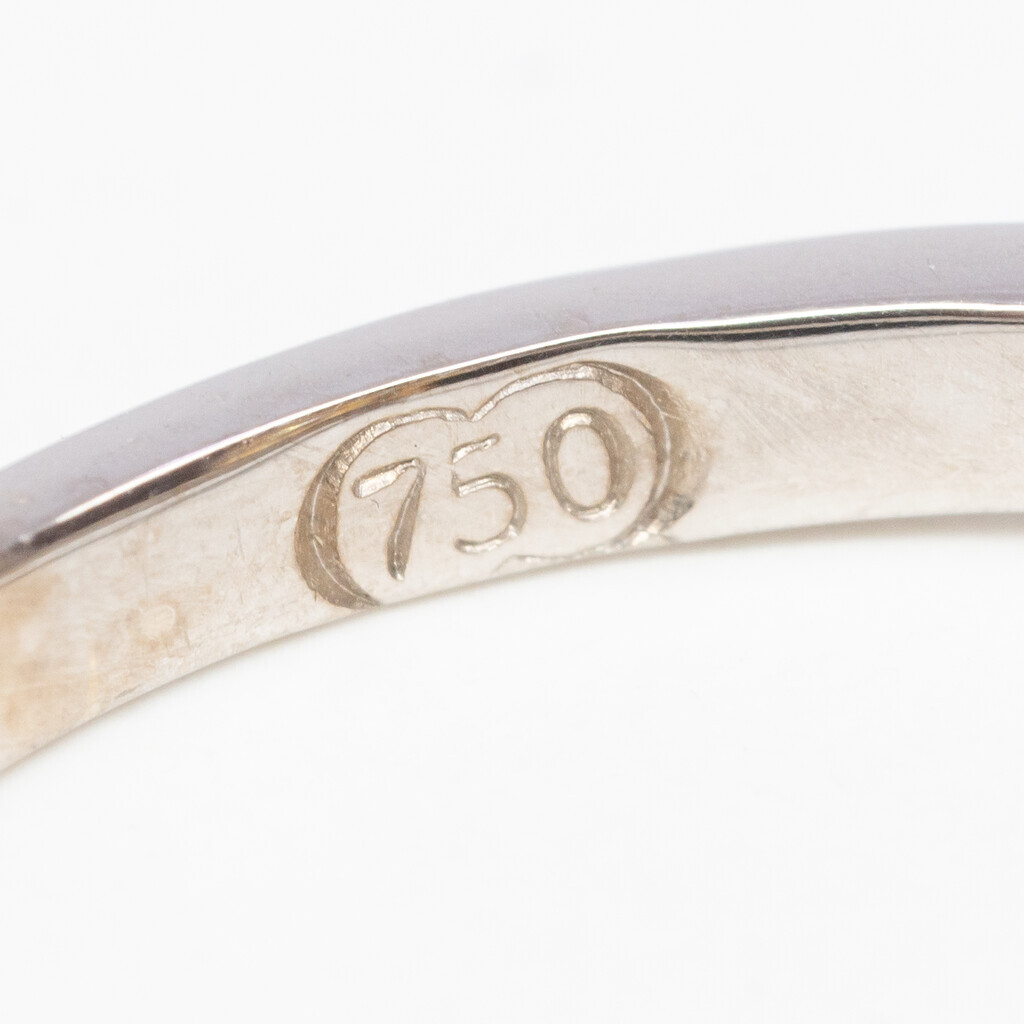 18ct White Gold 1.0ct Princess Solitaire Diamond Ring Val $10300 Size P ...