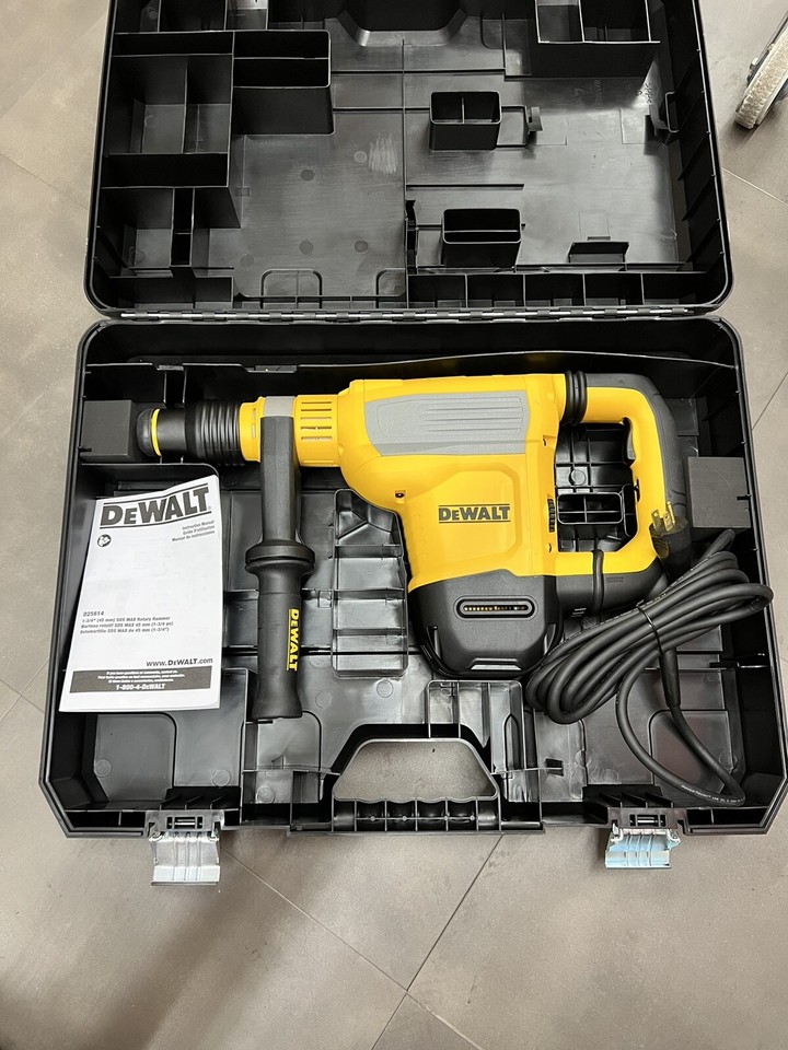 DeWalt 1-3/4” Corded SDS Max Combination Rotary Hammer - D25614K - New ...