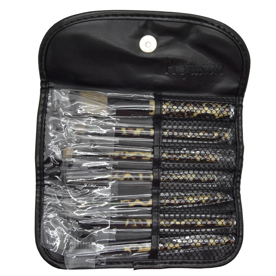 Profusion Professional Quality 7pcs Make up Brush Set in Pouch Sets 4 ...
