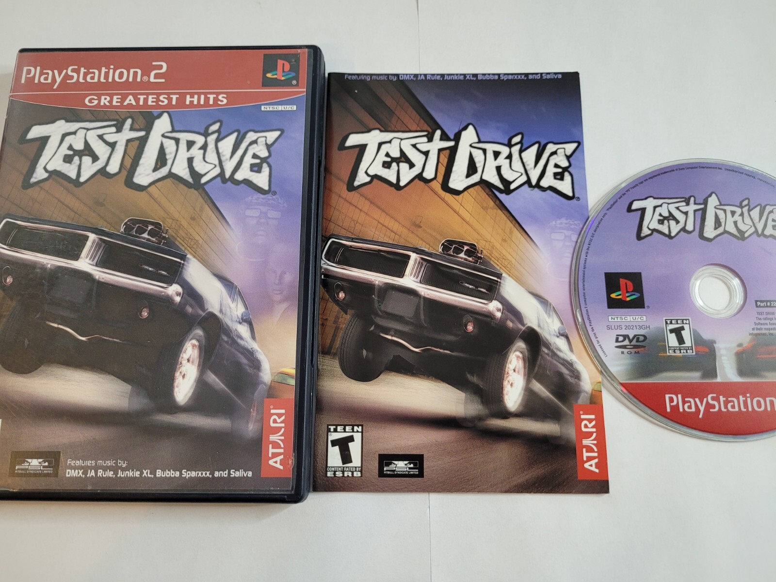 Test Drive Sony PlayStation 2 PS2 Greatest Hits Complete w/ Manual ...