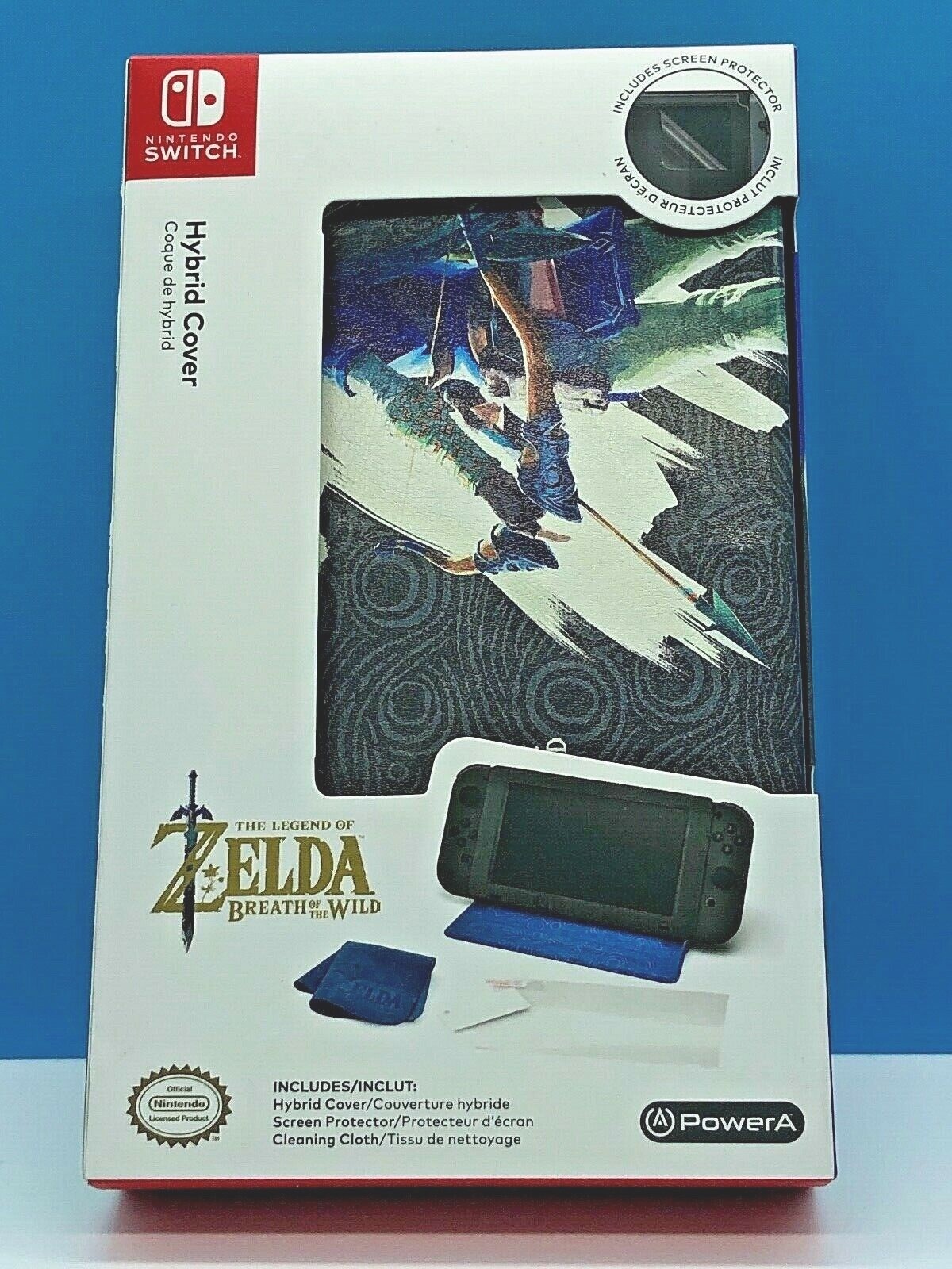 🏹PowerA Nintendo Switch Hybrid Cover The Legend of Zelda edition🏹 | eBay