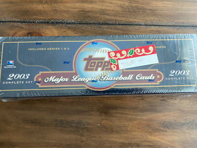 2003 Topps Baseball Complete Set Factory Sealed | eBay