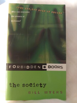 The Society Forbidden Doors #1 By BILL MYERS CHILDREN'S PAPERBACK NOVEL ...