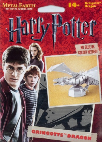 Metal Earth 3D HARRY POTTER GRINGOTTS DRAGON - Model Kit Laser Cut ...