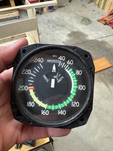 Cessna 182 Airspeed Indicator | MPH and Knots - Model Number EA-5172 | eBay