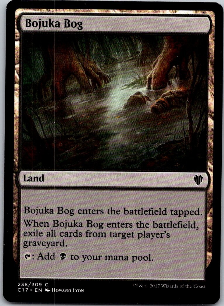 Magic the Gathering Bojuka Bog Commander 2017 MTG Free Shipping! | eBay