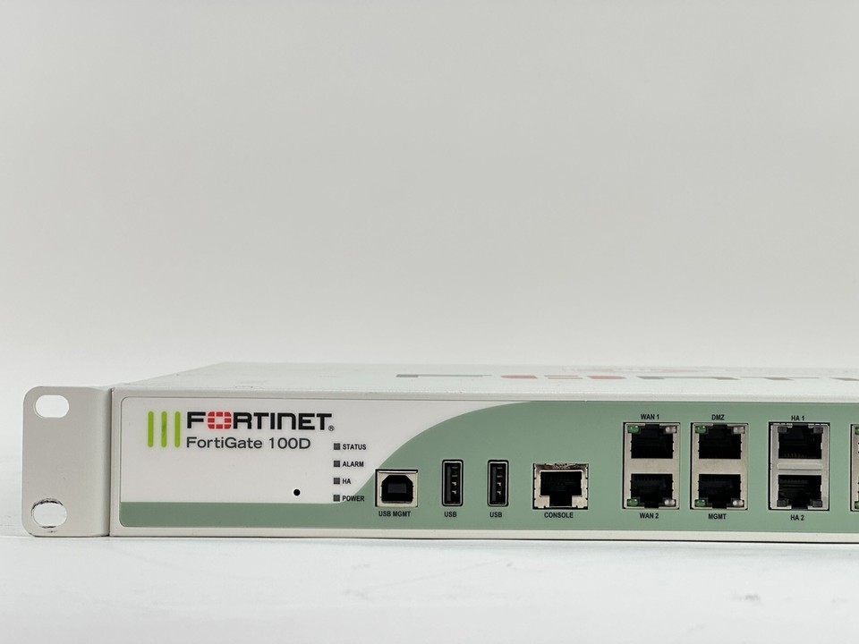 Fortinet FortiGate 100D Security Appliance Enterprise Firewall FG-100D ...