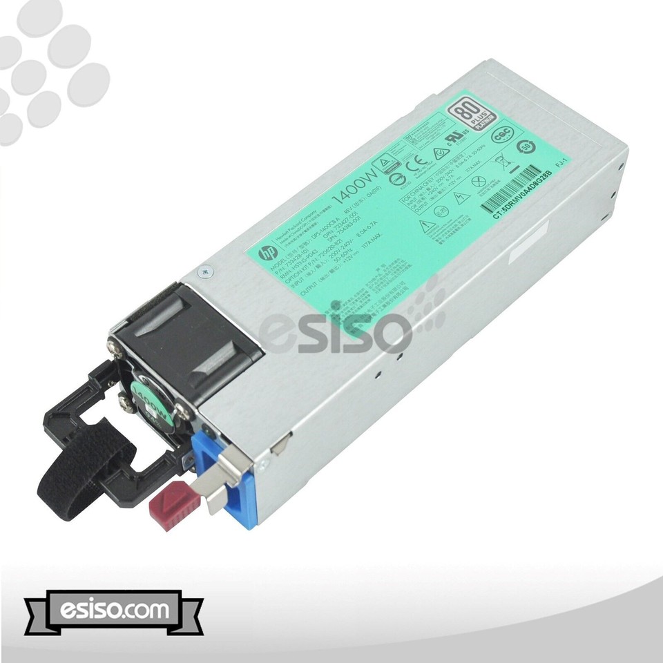 DPS-1400CB HSTNS-PD43 HPE 1400W PSU ， SimpliVity 380 Apollo 4500 2000 ...