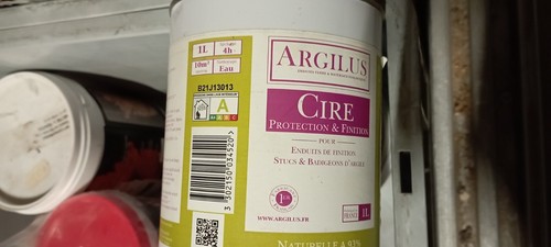 cire pour enduit de finition argilus 1l | eBay