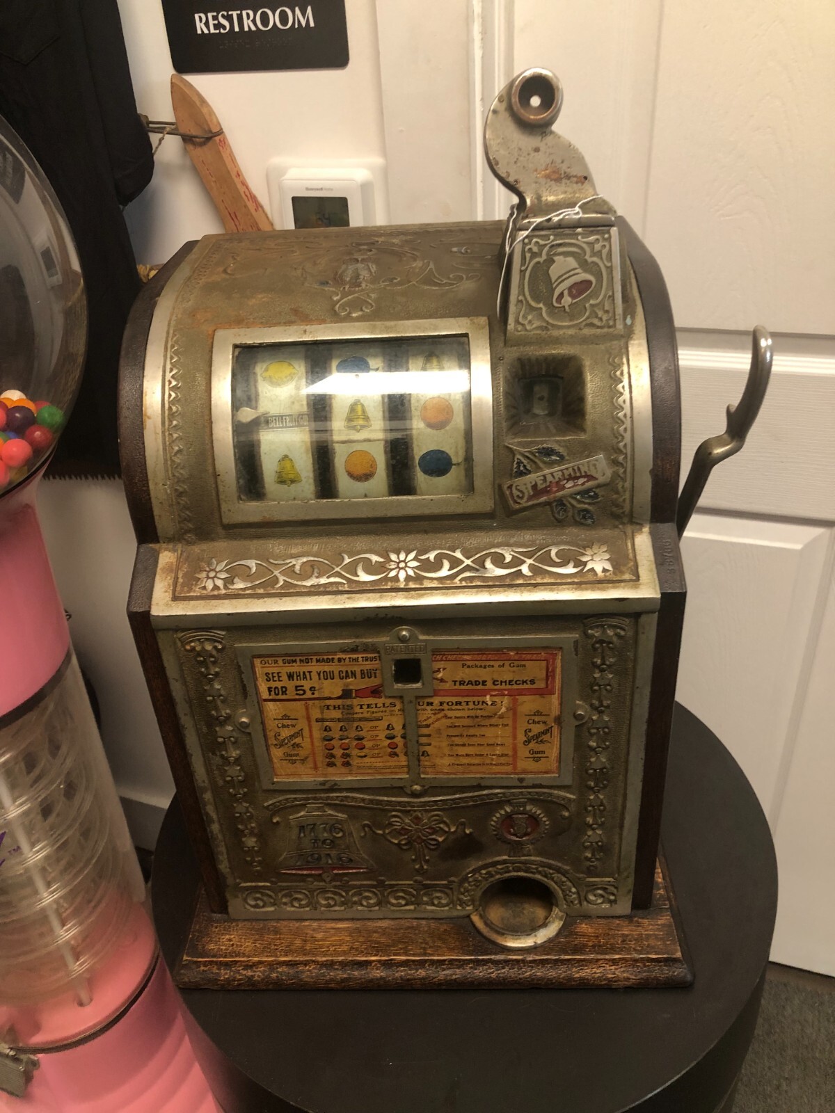 MILLS OPERATORS BELL SLOT MACHINE FIVE CENT | eBay