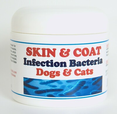 SKIN COAT BACTERIA INFECTION KILLER GEL FOR PETS (4 Ounces ) - MADE IN ...