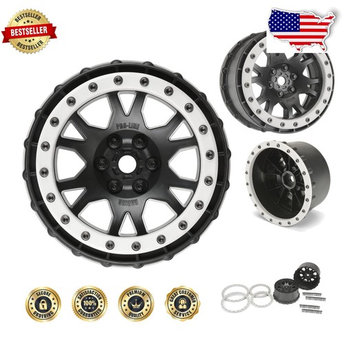 Ultra-Durable 24mm Pro-Line Impulse Wheels for X-MAXX with Bead-Loc ...