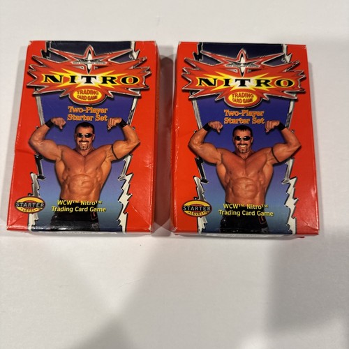 WCW Nitro Trading Card Game 1999 Set Of 2 Decks | eBay