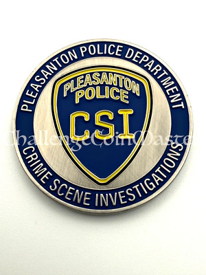 F47 Pleasanton Police CSI Crime Scene Investigations California ...