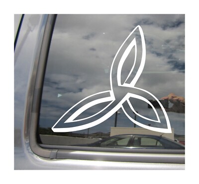 Triquetra Trinity Knot - Christ Christian Symbol Car Vinyl Decal ...