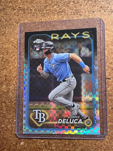 2024 Topps Chrome Baseball X-Fractor # 163 Jonny Deluca RC | eBay