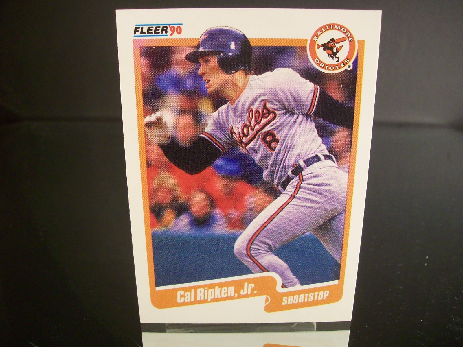 Rare Cal Ripken Jr Fleer 1990 Card #187 Baltimore Orioles MLB Baseball ...