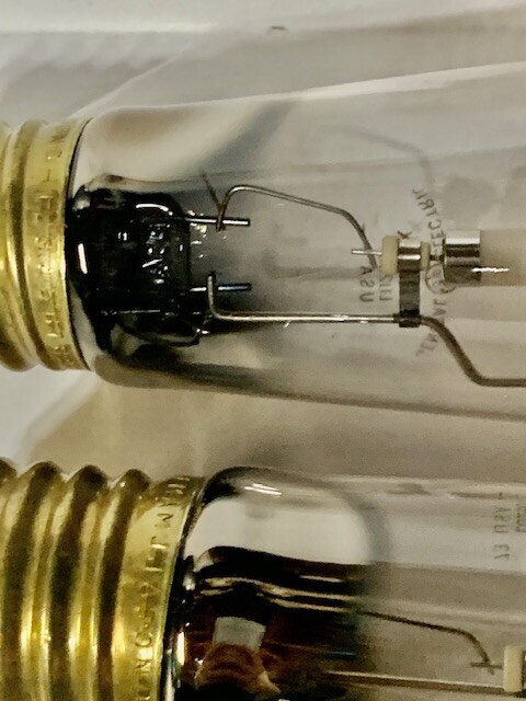 2 New GE General Electric LUCALOX #LU250 High Pressure Sodium HID Light ...