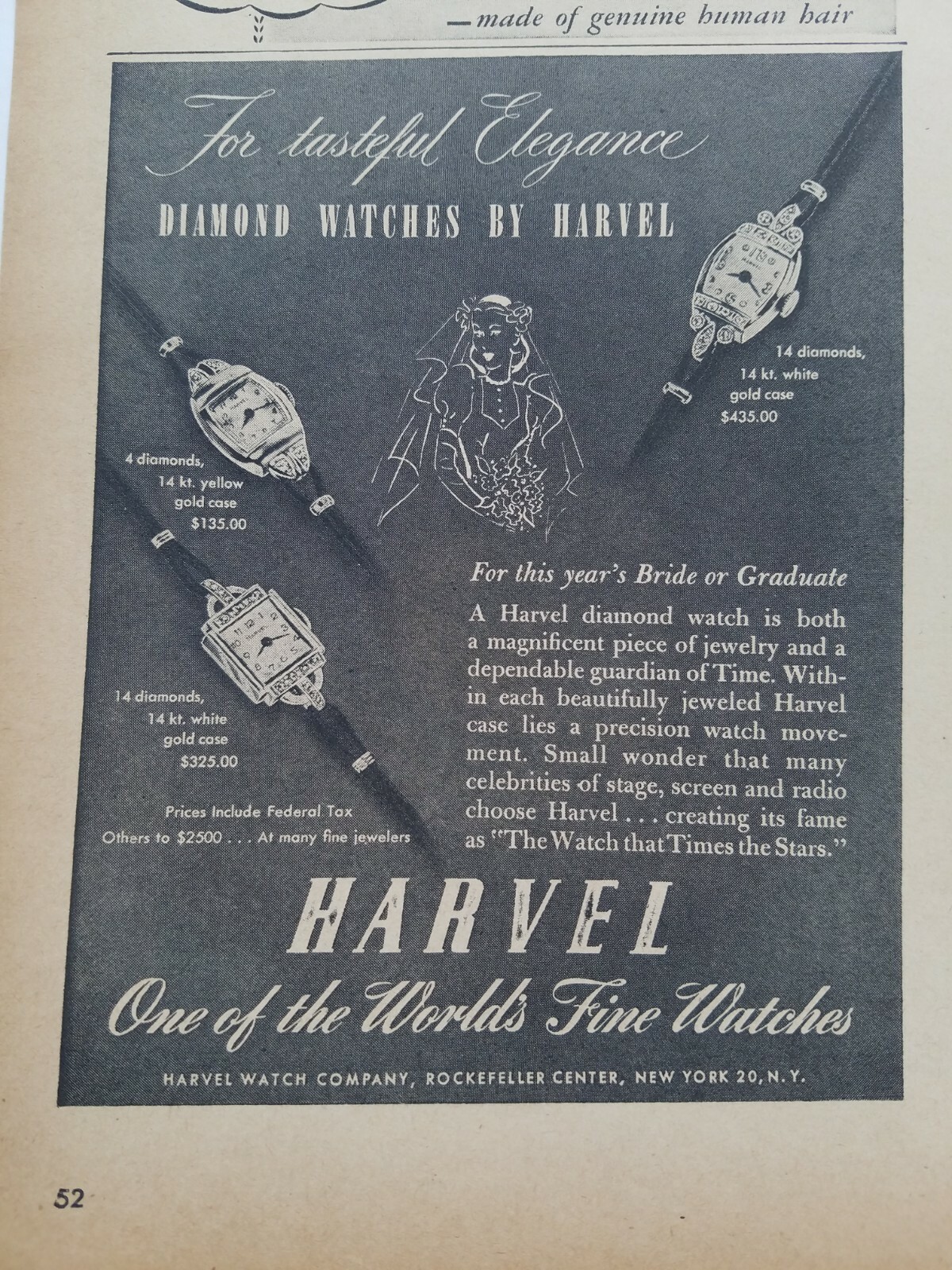 1946 Harvel womens diamond wristwatch wrist watch bride or graduate ...