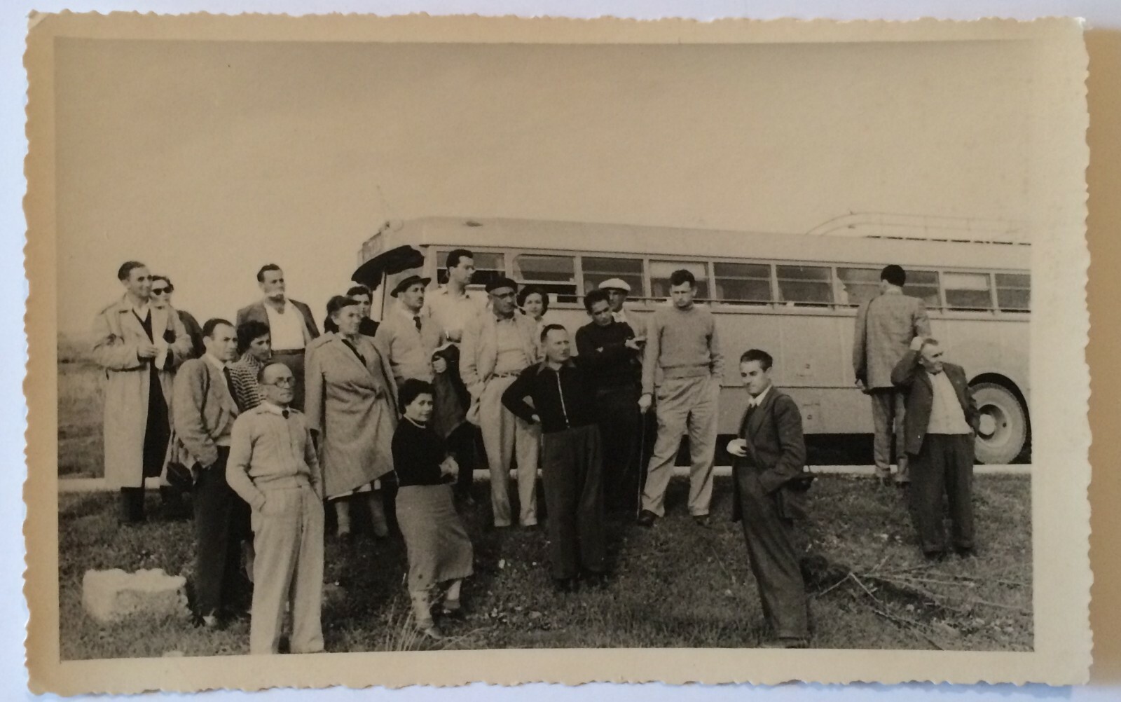 EGGED BUS ISRAEL Old Photo, Egged "אגד" Black and white Photo, 1950s | eBay