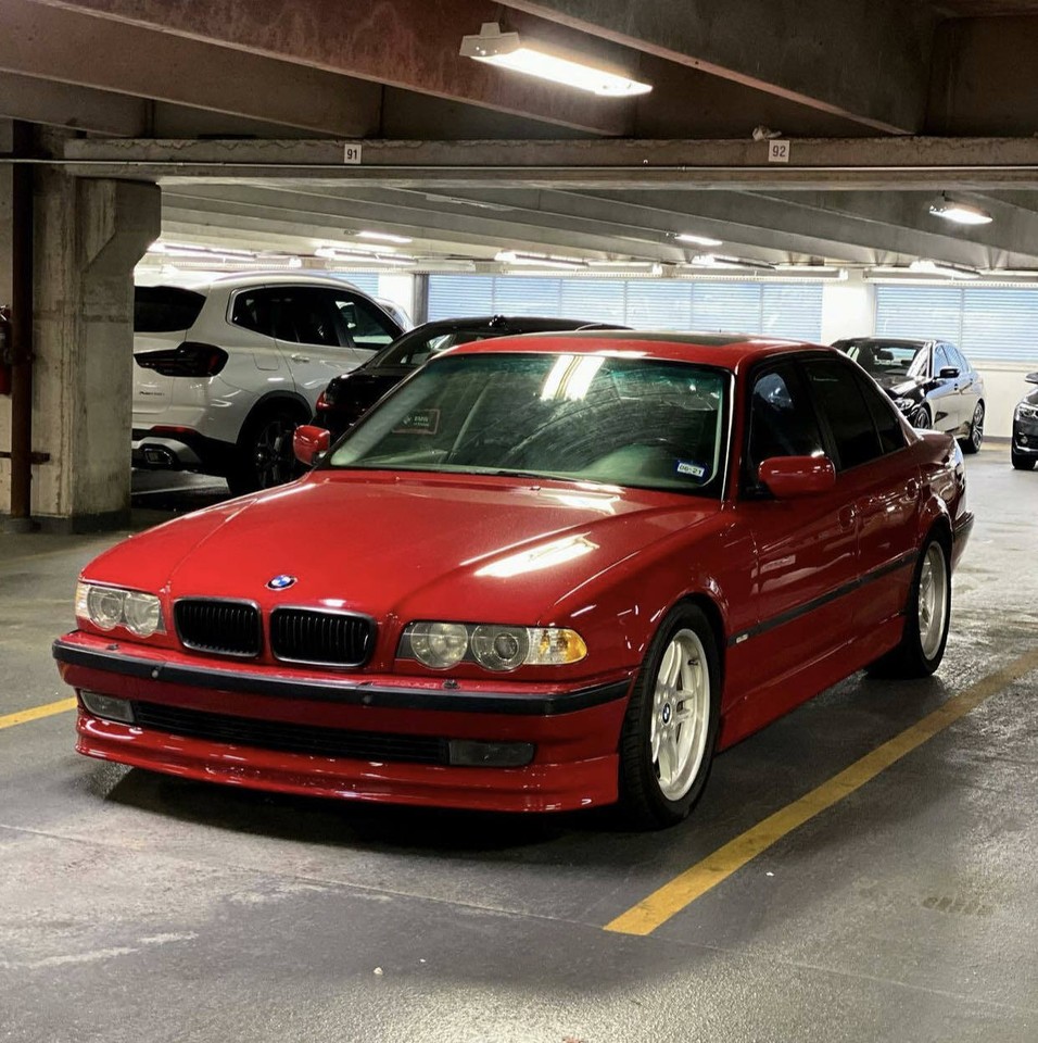 bmw e38 front bumper lip spoiler for all bumpers tuninig bmw e38 front ...