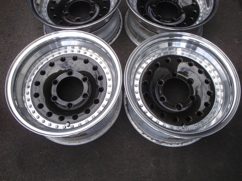 Weds Super Mad Master 15 Inch Aluminum Wheels Set Of 4 | eBay