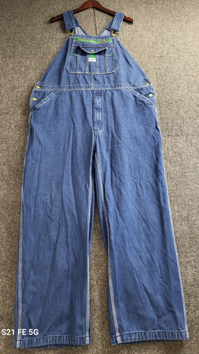 Liberty Bib Overalls Mens 42x30 Med Wash Farm Ranch Garden Carpenter ...