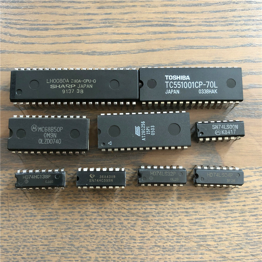 Zilog Z80 MPU IC Kit Plus SRAM EEPROM Decoder | eBay