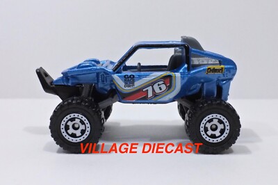 2010 Matchbox #92 Off-Road Rider™ BLUE METALLIC / GO RACE IN THE DIRT ...
