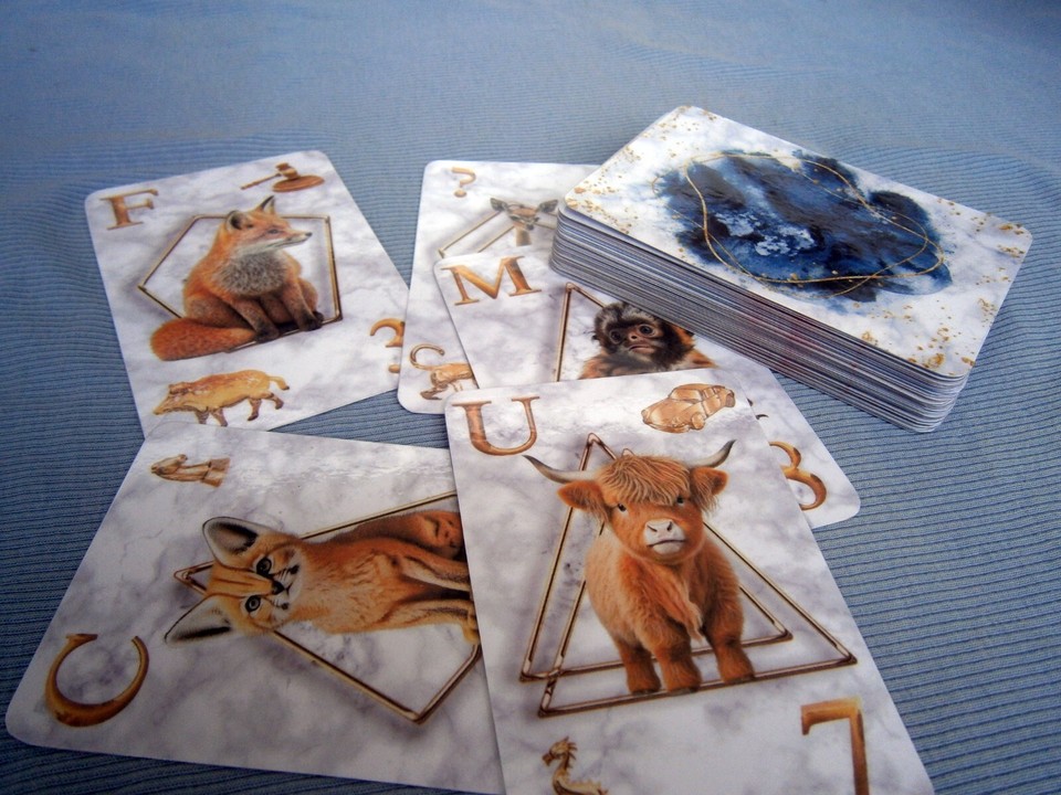 Signs of Destiny Oracle Deck | 30 Laminated Cards with Numbers, Letters ...