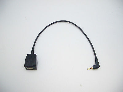 RJ9 Modular Socket Female to 2.5mm Plug Cable for Polycom 320 321 330 ...