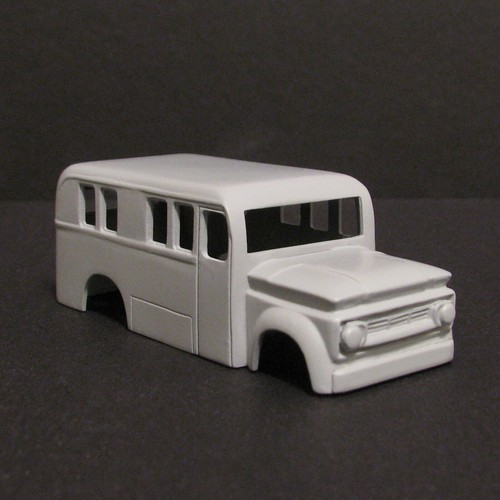 Jimmy Flintstone #SL26 HO Scale Redneck RV Small Wheel Base Resin Slot ...