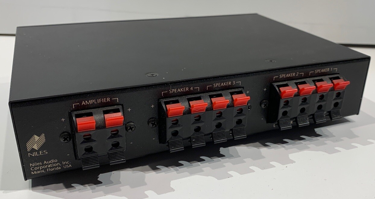 Niles Audio SPS-4 Speaker Selection System 4 Channel Protection ...