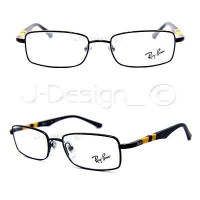 Ray Ban Kids RB 1030 4005 Black Yellow size 47/16/125 Eyeglasses | eBay