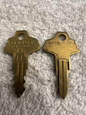 Lot Of 2 New Fort Lock Double Sided Key Blanks S900 Locksmith | eBay