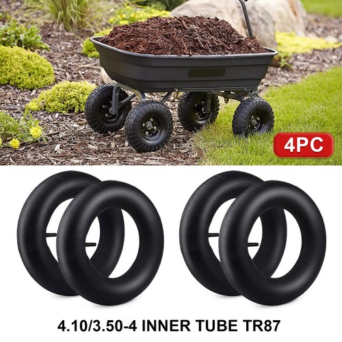 4PK 4.10/3.50-4 Inner Tube TR87 Valve Stem 4.10-4 11X4.00-4 for 10 ...