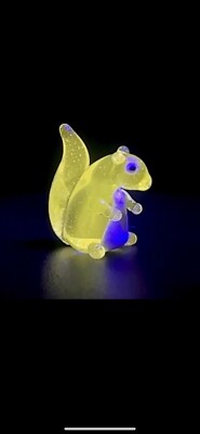 Uranium Vaseline Squirrel - Hand Made Piece Wow Wow Geiger Tested | eBay
