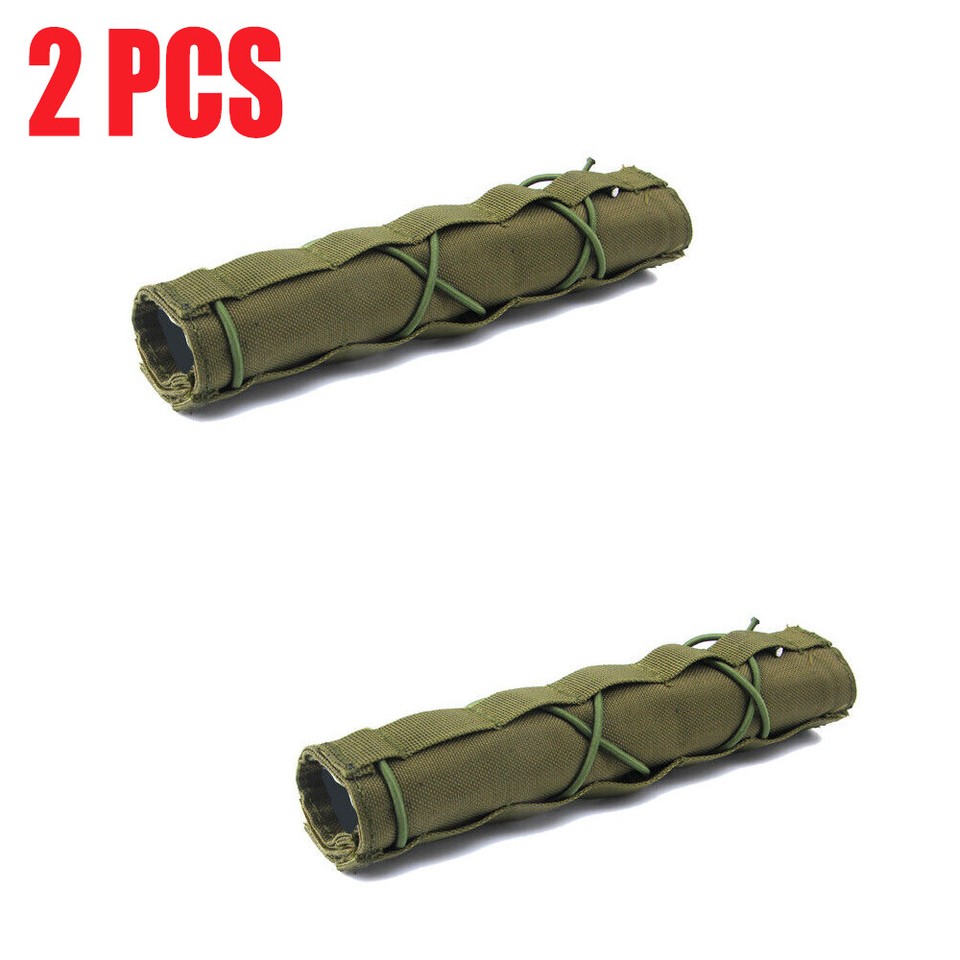 2PCS Quick Release Army Shooting Suppressor Tactical Suppressor Mirage ...