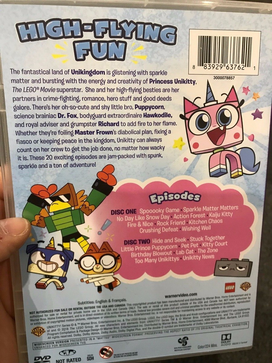 Unikitty Swimsuit SHEIN 1pc Baby Girl Cartoon Print Contrast Mesh