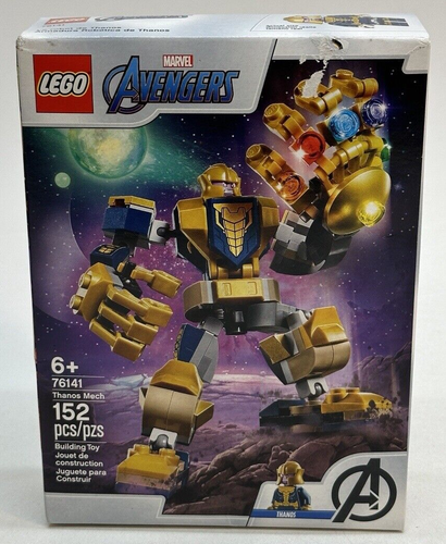 LEGO 76141 MARVEL Thanos Mech Avengers 152 PCS Building Set - NEW ...