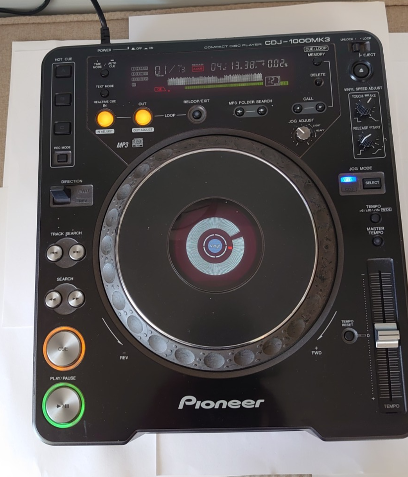 PIONEER CDJ 1000 Mk3 DJ CD Deck Player - VGC!! | eBay UK