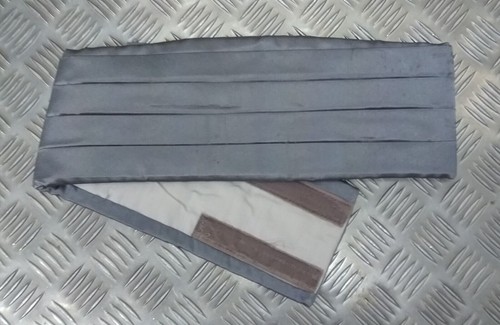Light Grey Cummerbund Size 33" Ex- British Military Ceremonial Uniform ...