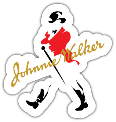 Johnnie Walker Sticker Car Bumper Decal - 9'', 12'' or 14'' | eBay
