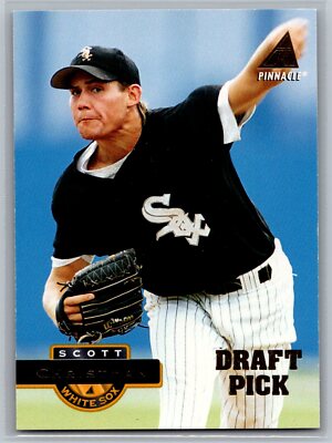 1994 Pinnacle Draft Pick Baseball #266 Scott Christman RC Chicago White ...
