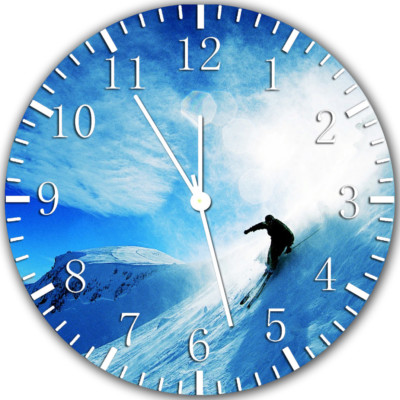 Snowboarding Wall Clock 10" Nice For Gift and Home Office Wall Decor ...