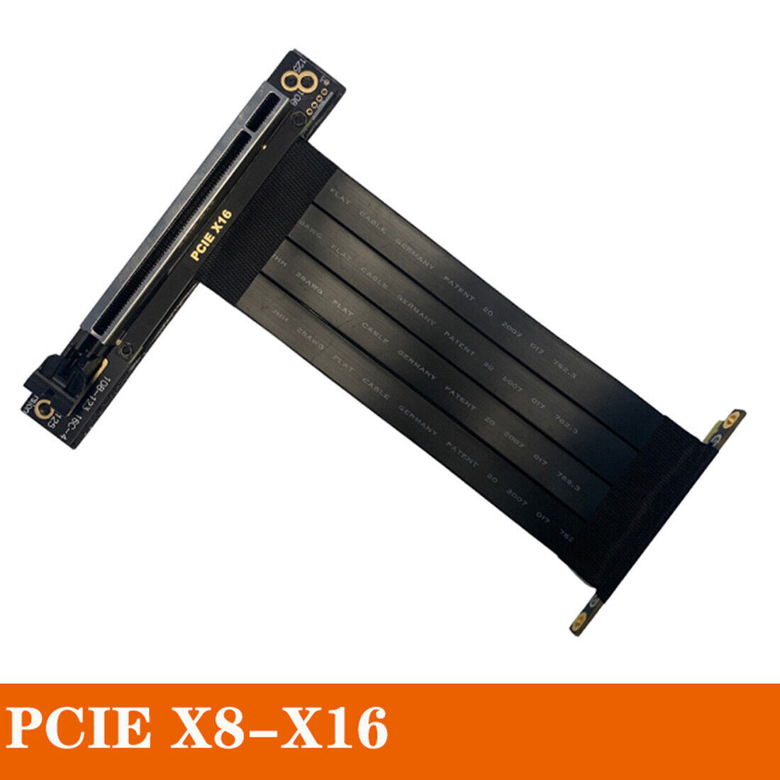 XT-XINTE PCIe 4X 8X 16X Graphics Card Extension Cable 90 Degree PCI-E ...