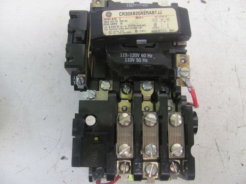 GE GENERAL ELECTRIC Starter NEMA Size 0 115-120V Coil 18 AMP ...